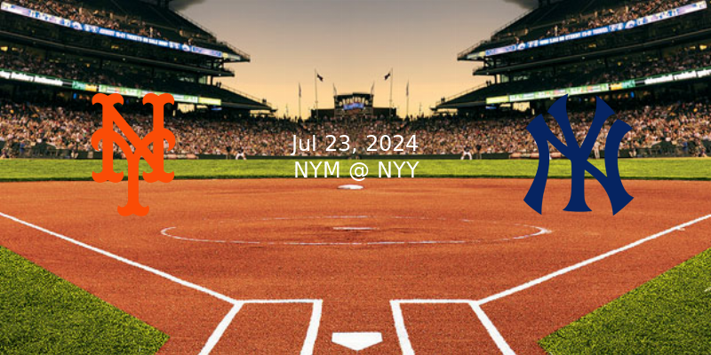 Find the TV Channel Information for Mets vs Yankees - 7/23/24 ...