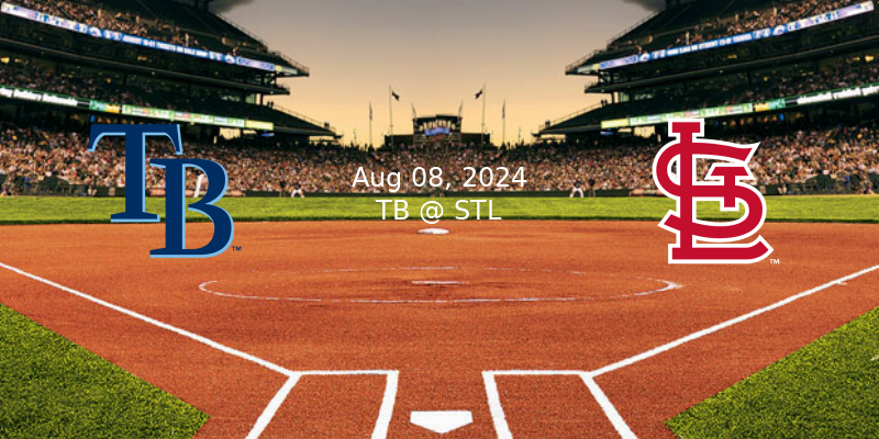 Rays vs Cardinals Betting Guide and Expert Picks August 8th, 2024 ...