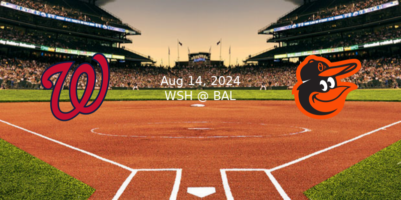 In-depth Player Analysis for Nationals vs Orioles - Wednesday August 14 ...