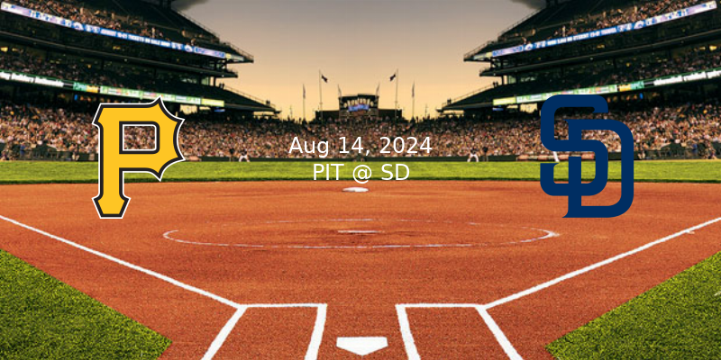 Team Stats and Prediction for Pirates vs Padres Matchup 8/14/24 ...