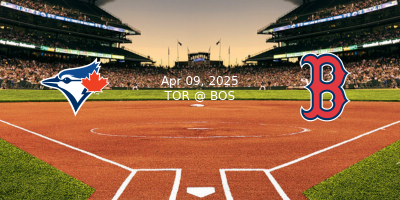 Latest Player Stats for Blue Jays vs Red Sox - Wednesday April 9, 2025 ...