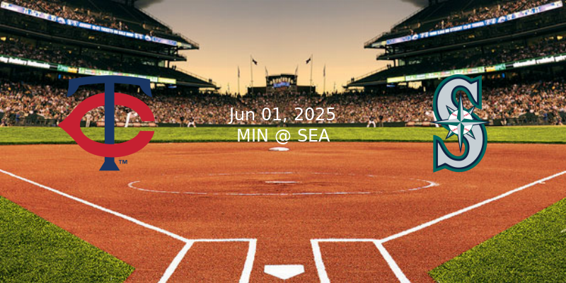 Twins vs Mariners Game Highlights - Sunday, June 1, 2025 - WriteNow™ by ...
