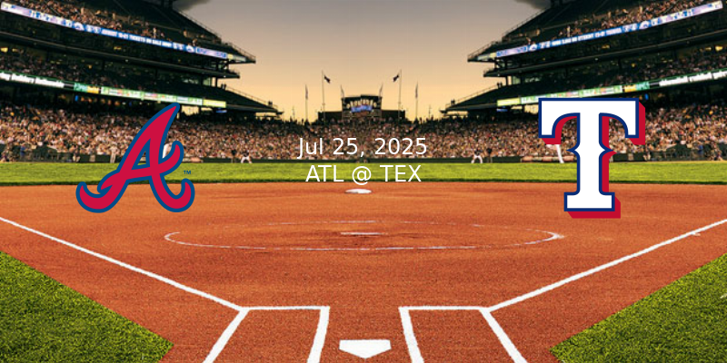 Braves vs Rangers Game Analysis and Winning Probability - Friday, July ...