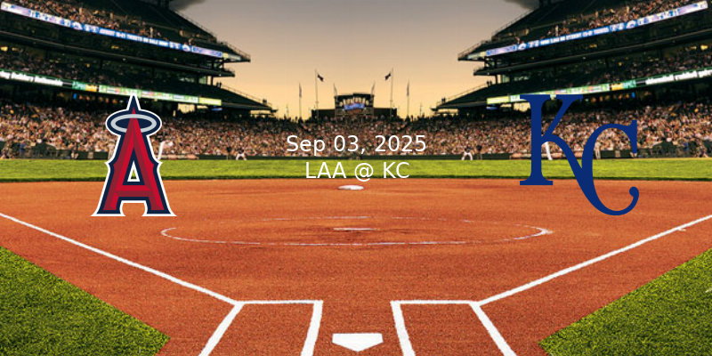 Official Lineup for Angels vs Royals - 9/03/2025 - WriteNow™ by EV ...