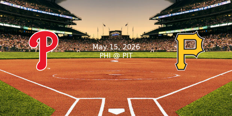 Match Preview: Phillies vs Pirates Game Forecast and Analysis - Friday ...